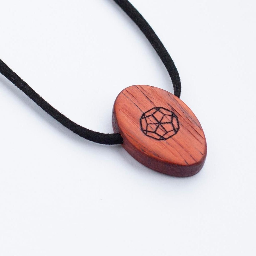 Deca Design in Padauk - Omnia Radiation Balancer Pendant