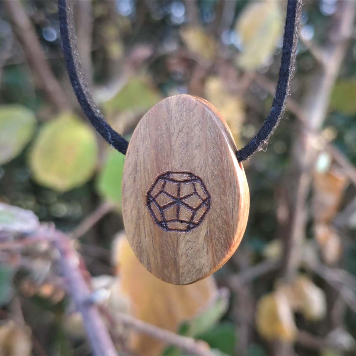 Deca Design in Lignum - ORB Pendant – Omnia Radiation Balancer