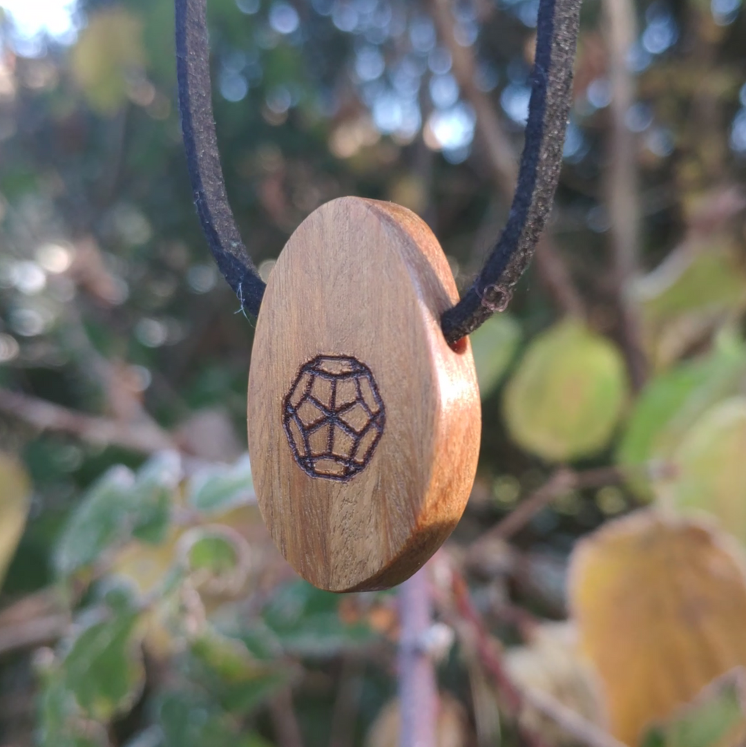 Deca Design in Lignum - Omnia Radiation Balancer Pendant